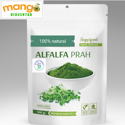 Alfa alfa prah 100gr – organski proizvod