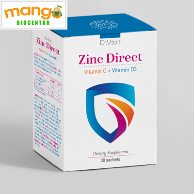 Dr. Viton Cink direkt Vit C+D3 – 30kesica