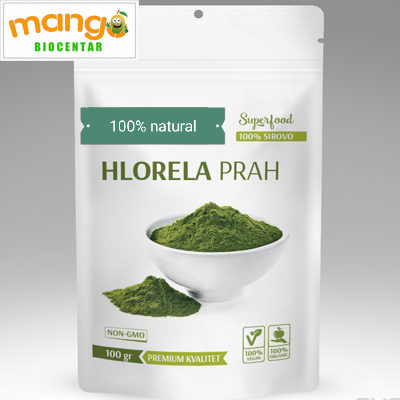 Hlorela prah 100gr – organski proizvod