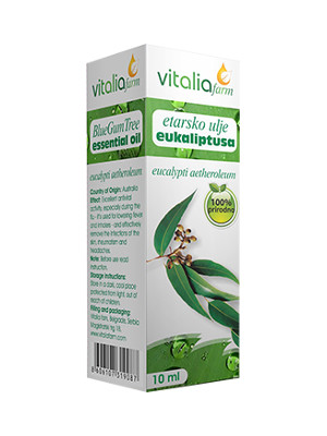 Etarsko ulje eukaliptusa 10ml – Vitalia farm