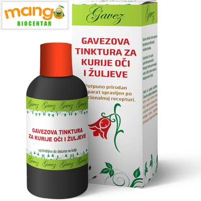 Gavez tinktura za kurje oči i žuljeve 50ml