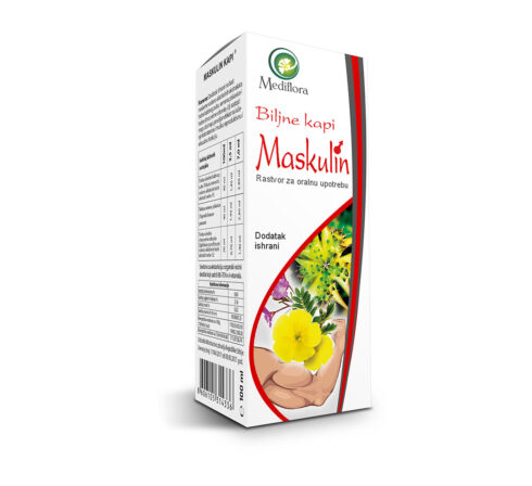 Maskulin biljne kapi 100ml – Mediflora