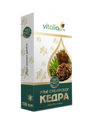 Ulje sibirskog kedra 100ml – Vitalia farm