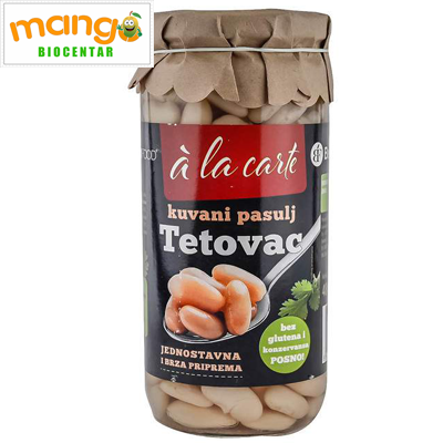 Kuvani pasulj tetovac 480g – bez glutena POSNO