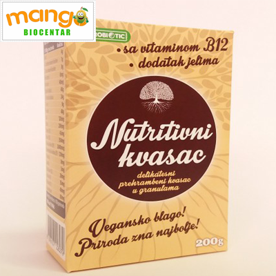 Nutritivni kvasac 200gr Macrobiotic