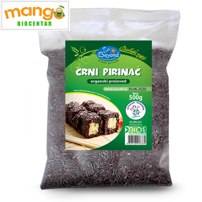 Pirinač crni 500gr – organski proizvod