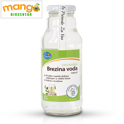 Brezina voda 300ml – organski proizvod