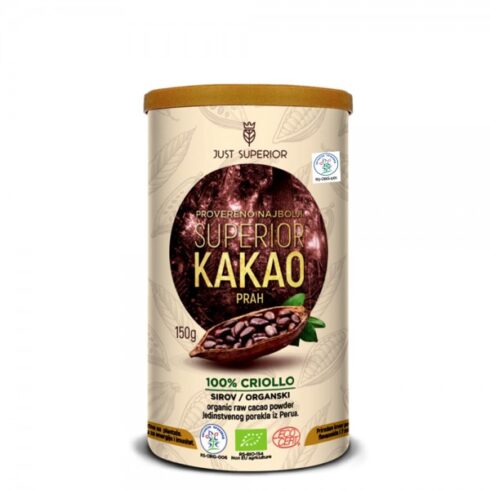 Just superior kakao prah 150gr Criollo – organski proizvod