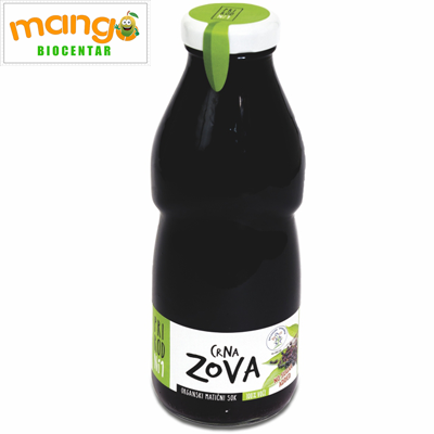 Matični sok crne zove 500ml – organski proizvod