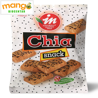 Chia snach 140gr Aleksandrija – bez glutena