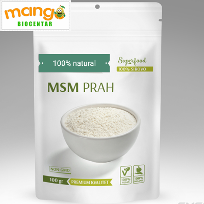 MSM prah 100g (metilsulfonilmetan)