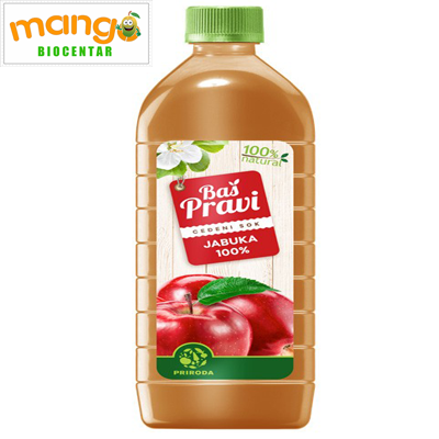 Baš pravi sok 100% jabuka 500ml – Priroda Boleč