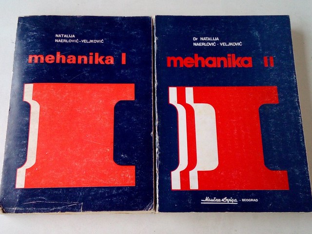 mh - MEHANIKA I ; II - Natalija Naerlovic-Veljkovic