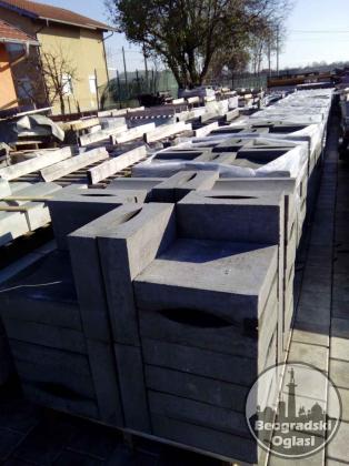 Rigole,kanalica betonske 40x40x10cm akcija