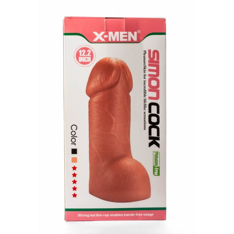 X-Men Simon 12.2" Cock Flesh XMEN000211 / 8144