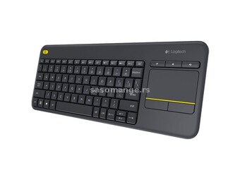 LOGITECH Wireless Touch Keyboard K400 Plus - EMEA - Slovenian layout - Black ( 920-008385 )