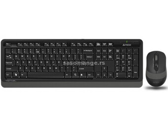 A4-FG1010 A4Tech Fstyler Bezicna tastatura YU-LAYOUT + bezicni mis USB, Grey