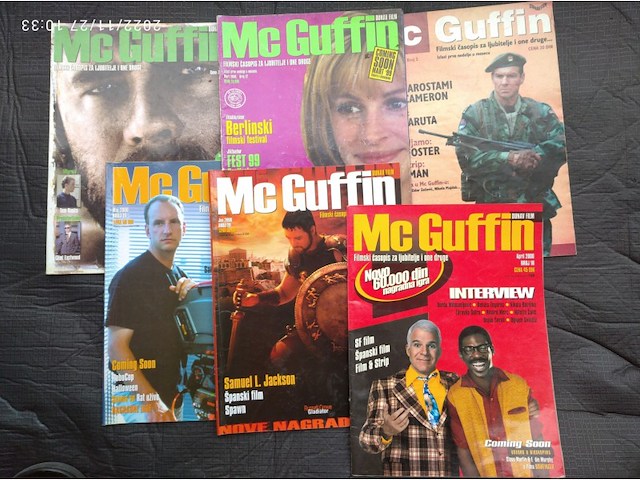 Mc Guffin,6 primeraka