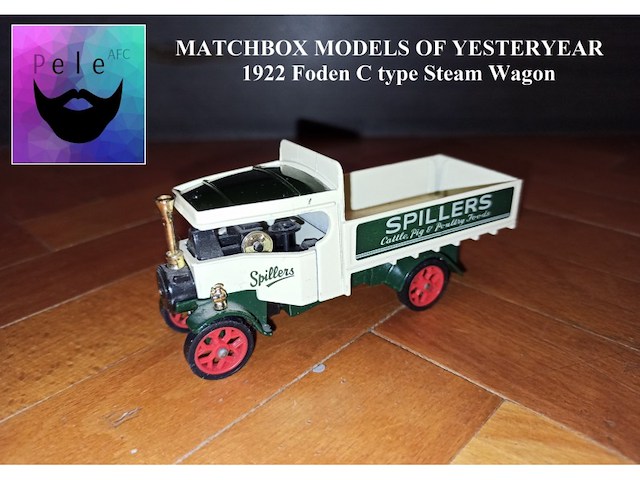 Matchbox 1922 Foden C type Steam Wagon