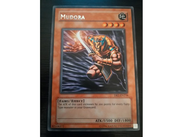 Yu-GI-OH!- Mudora  (rare)