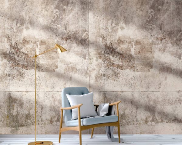 LIVINGWALLS WALLPAPER «CONCRETE, BEIGE, CREAM» 383391