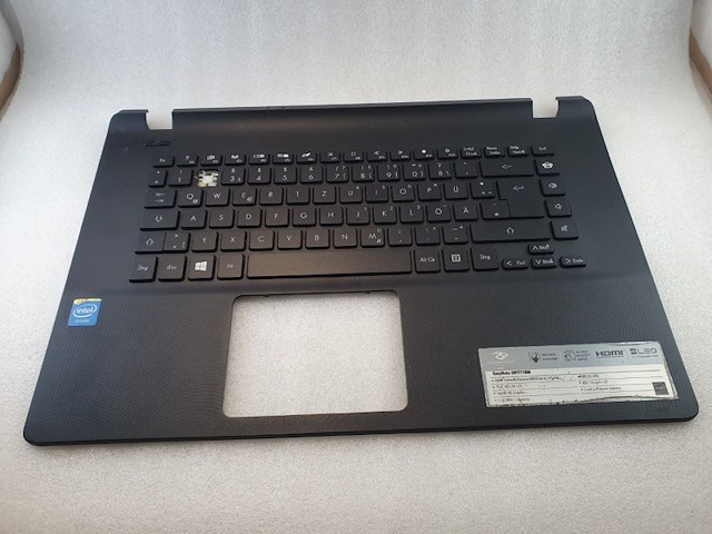 Tastatura sa palmrestom za Packard Bell ENTF71BM