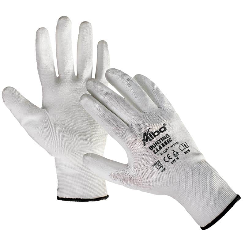 BUNTING WHITE CLASSIC rukavice