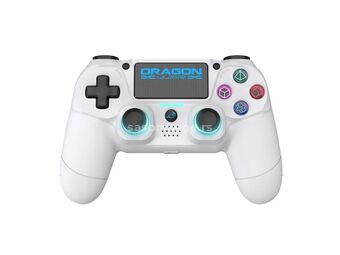 PS4 Dragon Shock 4 Wireless Controller White