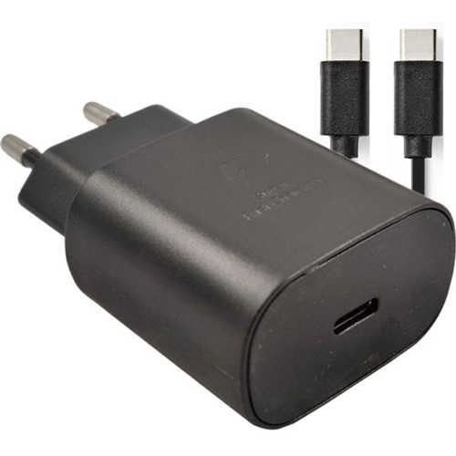 Gembird USB-C Brzi punjač 25W, 5V/3A, 9V/2,2A, kabl USB-C na USB-C