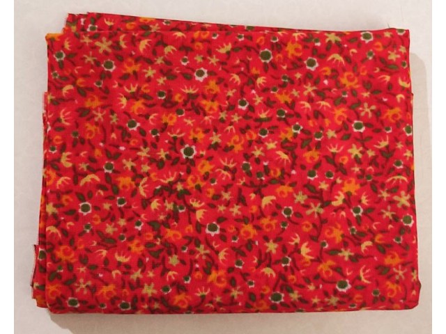 Cvetni materijal za zavesu ili nesto drugo  260 x 90 cm