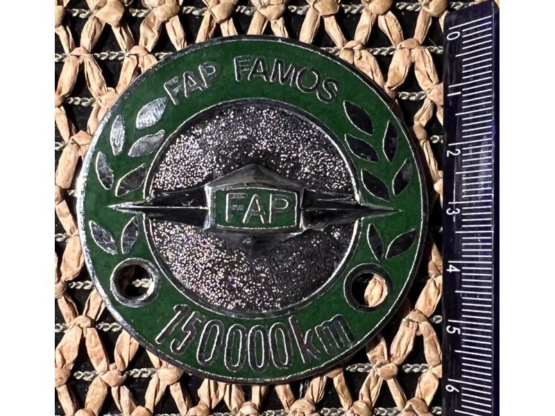 FAP FAMOS 150 000km oznaka za hladnjak