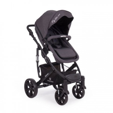 Kolica za bebe BELOVED, Kikka Boo, Dark Grey 0-15kg