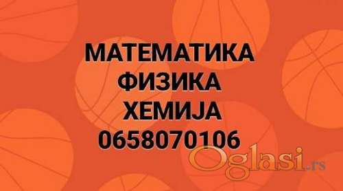 MATEMATIKA-FIZIKA-HEMIJA.Privatni časovi i podučavanje.Iskusan profesor.Novi Sad i okolina.