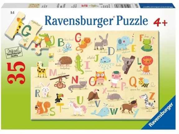 Ravensburger puzzle (slagalice) - Životinje od A-Z RA08761