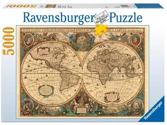 Ravensburger Puzzle (slagalice) Antička karta sveta RA17411