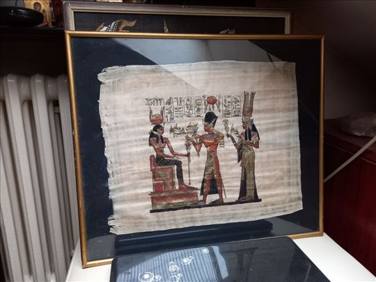 Egipatska slika na papirusu