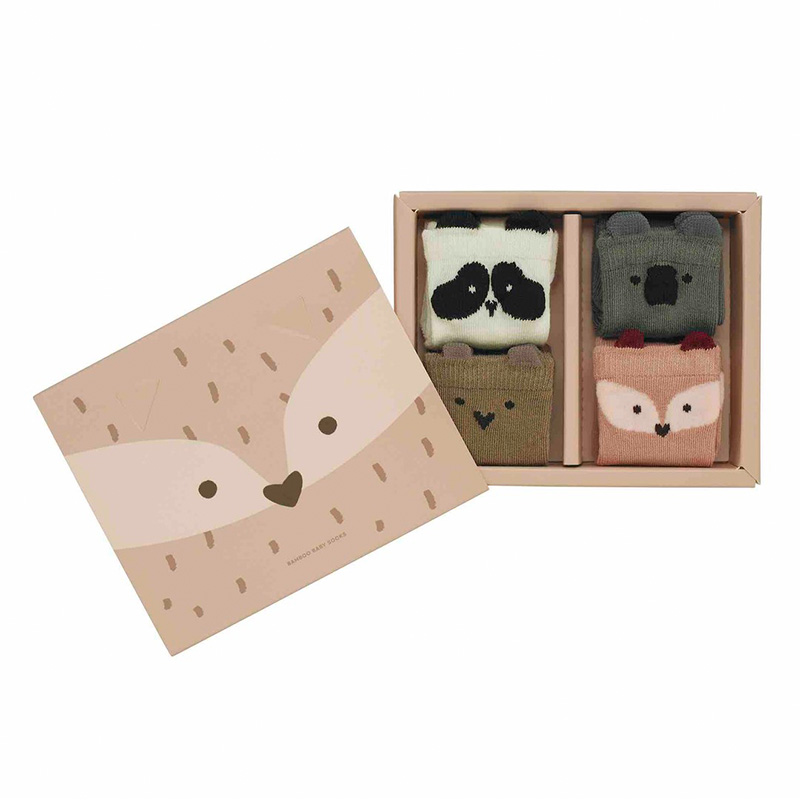 Čarape Bamboo Gift Set (Fox Box)
