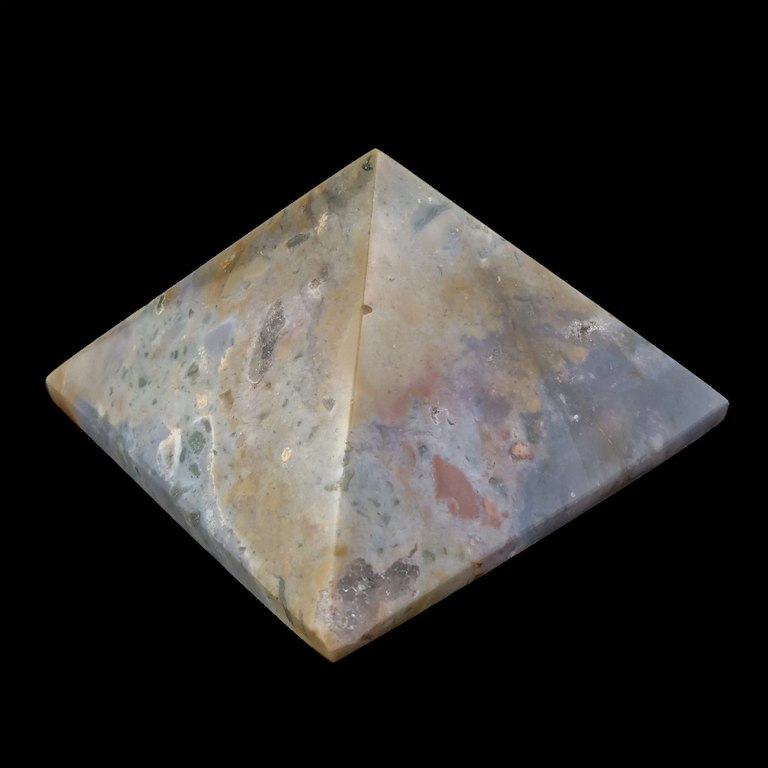 Okeanski Jaspis piramida 505gr #6189P2
