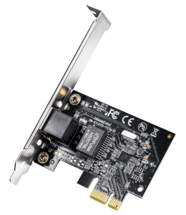 Cudy PE10 GIGABIT ETHERNET PCI-Express CARD 10/100/1000 (alt. NIC-GX1)