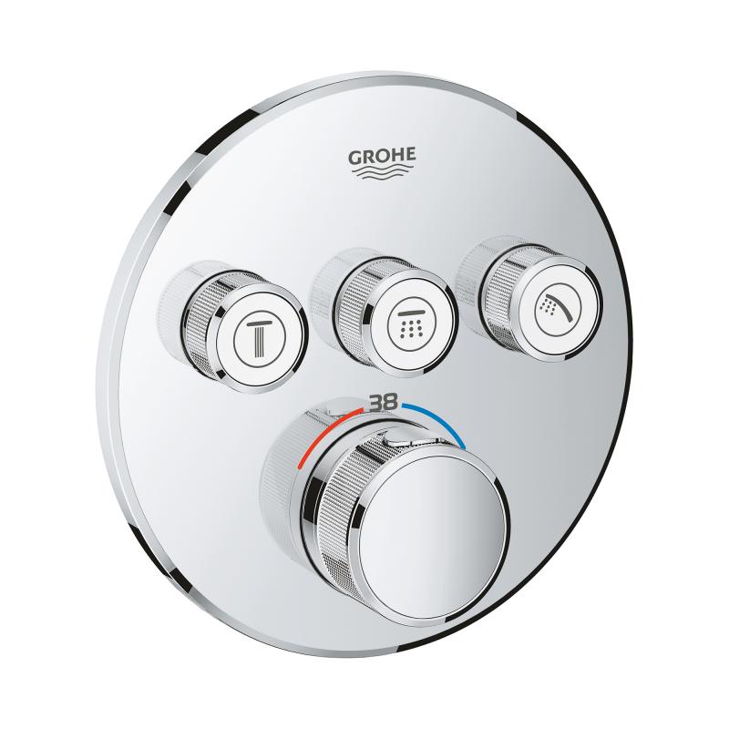 GROHE Grohtherm SmartControl termostatski mešač kocka 3 izliv