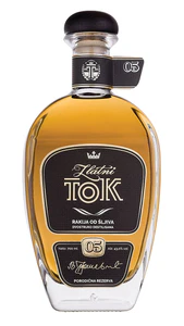 Zlatni Tok Šljiva 5 godina Gift Box 0,7l Destilerija Tok