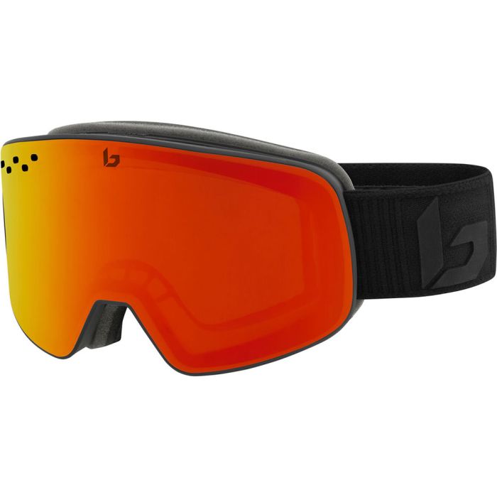 NAOČARE SKI BOLLE NEVADA matte black corp sunrise