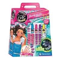 Clementoni Crazy Chic Set za nokte Glow in the dark CL18689