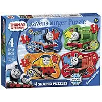 Thomas And Friends Puzzle 4 slagalice Ravensburger 06978