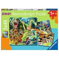 Scooby Doo Puzzle slagalica 3x49 delova Ravensburger 05242