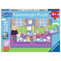 Pepa Prase Puzzle slagalice 2x24 dela Ravensburger 09099