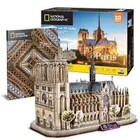 CubicFun National Geographic 3D Puzzle Notre Dame De Paris DS0986h