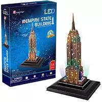 CubicFun 3D Puzzle Sa LED Osvetljenjem Empire State Building L503h