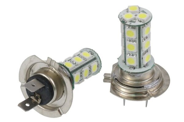 LED sijalice 12V, 18xSMD, bela