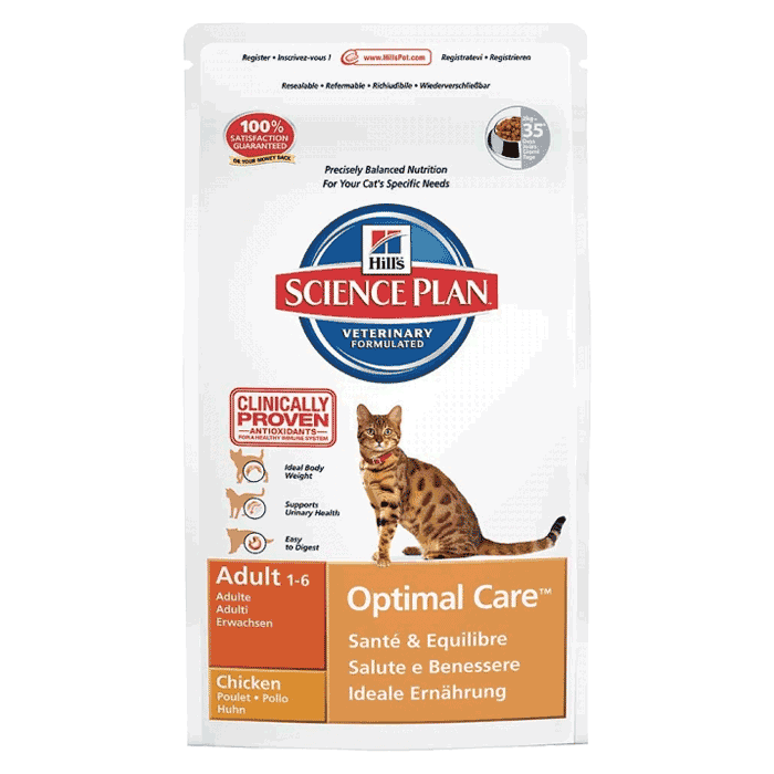 Science Plan Optimal Care Adult Piletina, 1.5 kg